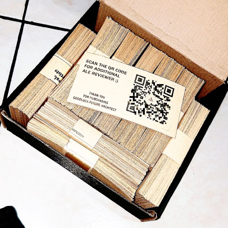 ALE Reviewer Flash Cards _ Architecture Flash Cards | Shopee Philippines