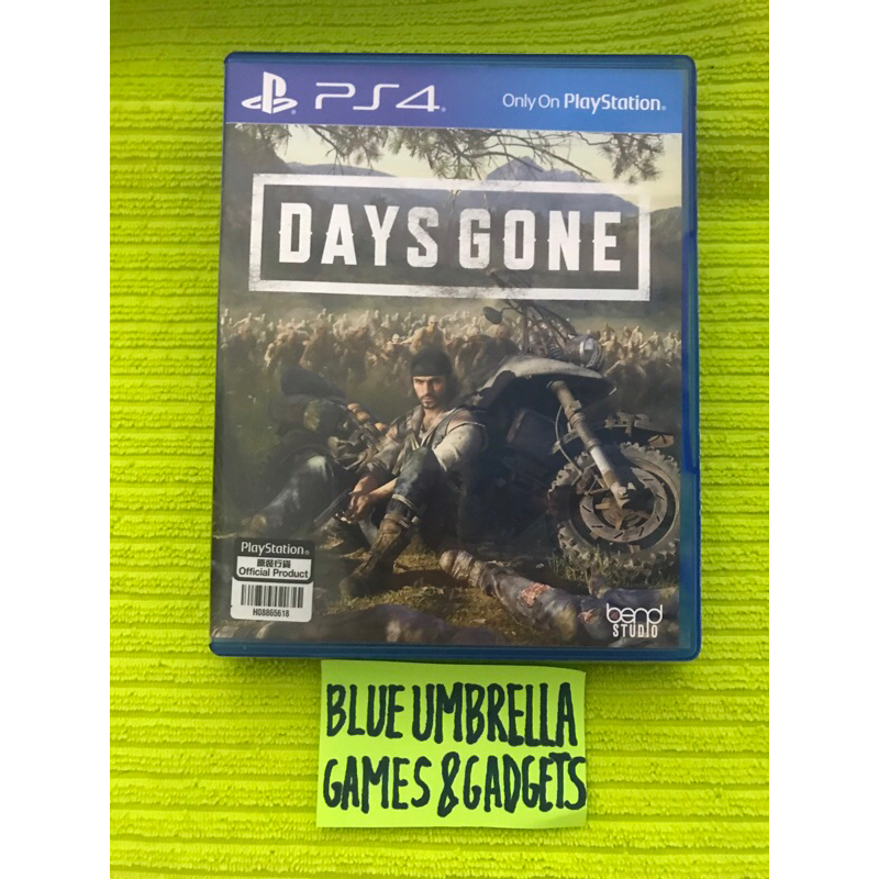 Days Gone PS4 Region 3 VERY RARE Exclusive Playstation 4 Action Horror ...