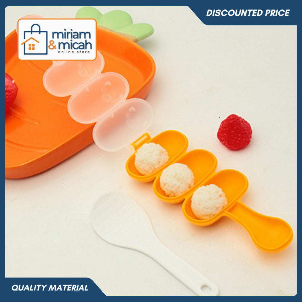 M&M Mini Rice Ball Molder DIY Baby Rice Ball Maker | Shopee Philippines