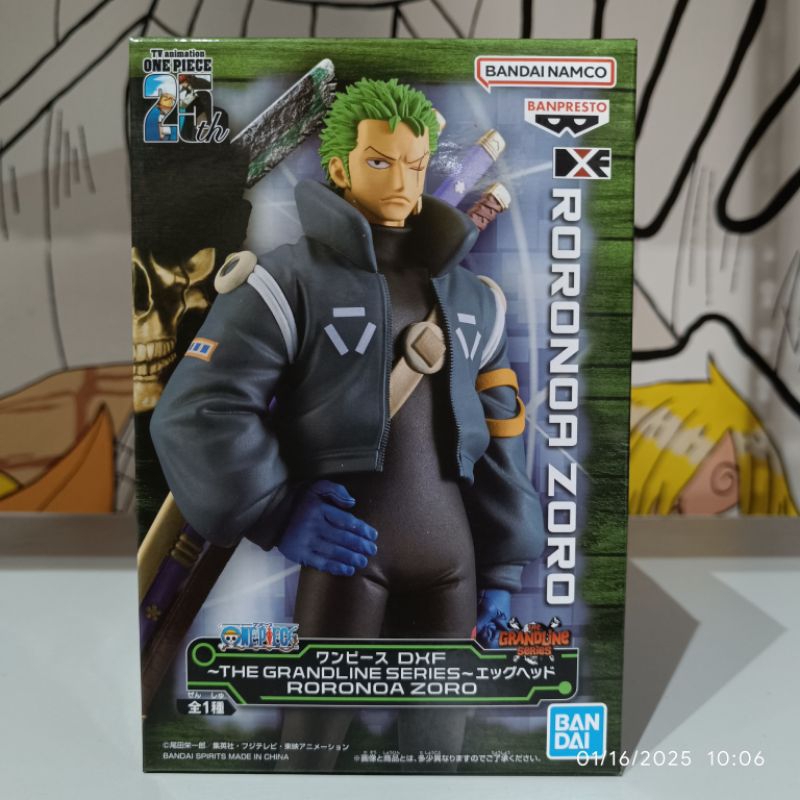 Banpresto DXF One Piece Roronoa Zoro Egghead version | Shopee Philippines