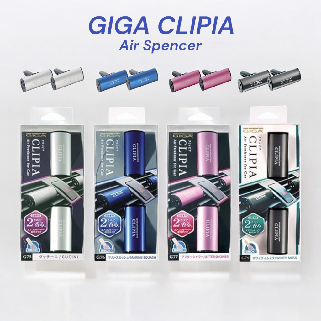 Air Spencer Giga Clippia (Whitey Musk/Guccini/After shower/Marine ...