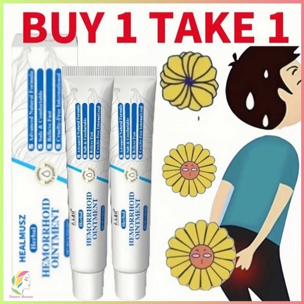 【Buy 1 Take 1】100% Original Hemorrhoid Cream ALMORANAS MIRACLE Ointment ...