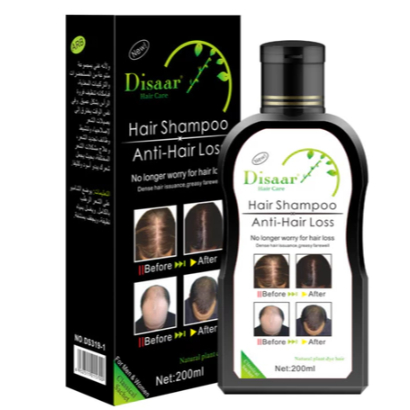 DISAAR Organic Hair Grower Anti-Hair Loss Shampoo 200ML | Shopee ...