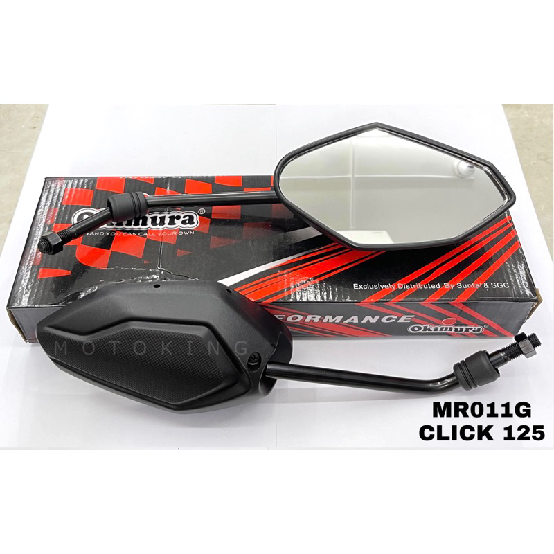 OKIMURA SIDE MIRROR CLICK 125 (MR011G) | Shopee Philippines