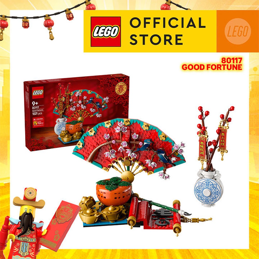 LEGO® Chinese Festivals 80117 Good Fortune, Age 9+, Building Blocks ...