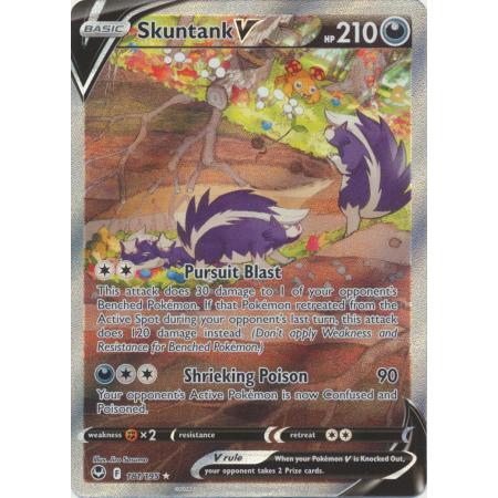 Skuntank V - 181/195 - Alternate Art Ultra Rare Sword & Shield: Silver Tempest Singles | Shopee ...