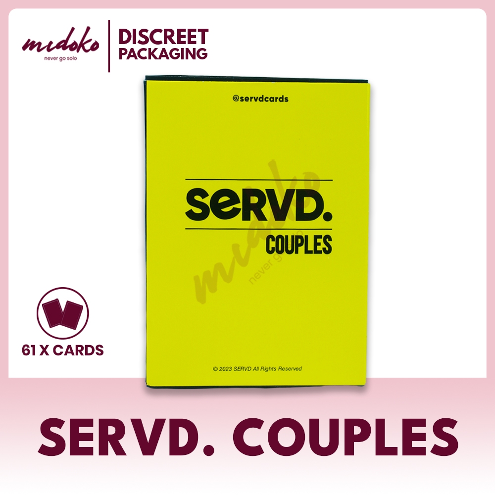 Midoko SERVD Couples The Hilarious Real Life Couples Card Game | Shopee Philippines