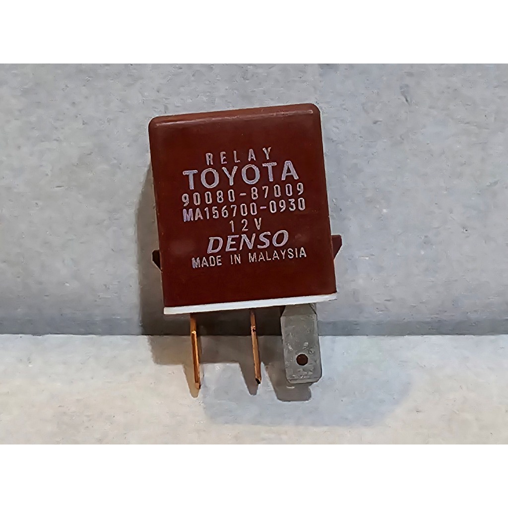Genuine Toyota Denso Relay 12v 5 pin 90080-87009 | Shopee Philippines