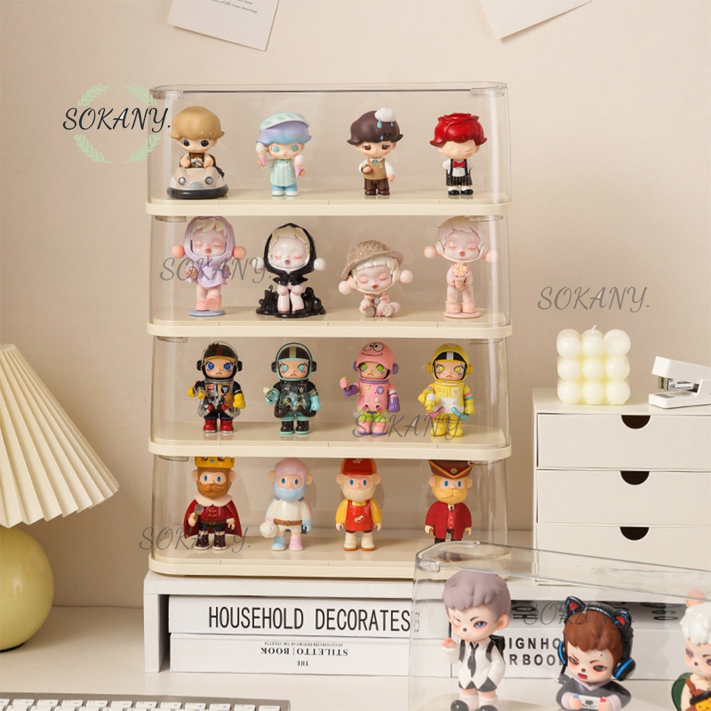 Acrylic Popmart Storage Box Doll Storage Transparent Boxes For Toys ...