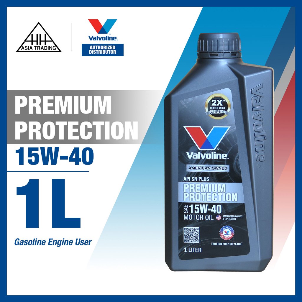 Valvoline Premium Protection 15W40 1l | Shopee Philippines