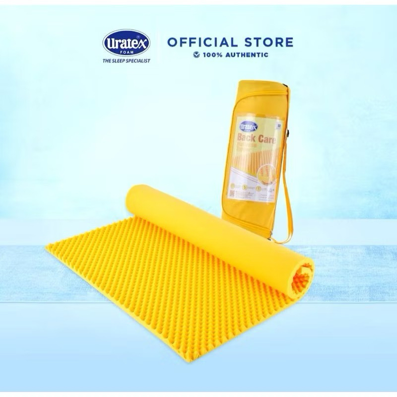 Uratex Back Care Mattress Topper Firm All Sizes Available /Color (Blue ...