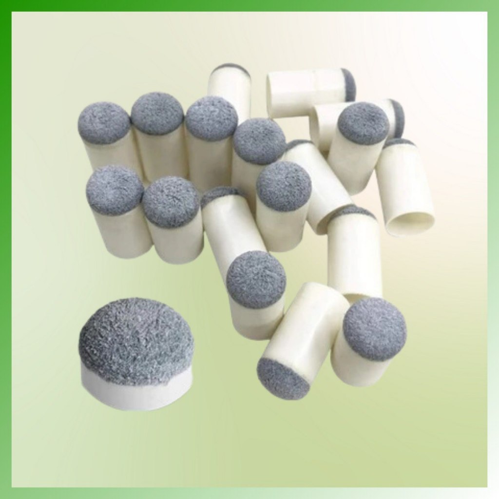 10 Pcs Billiard Cue Stick Push on Tip Billiard Cue Stick Tip Screw On ...