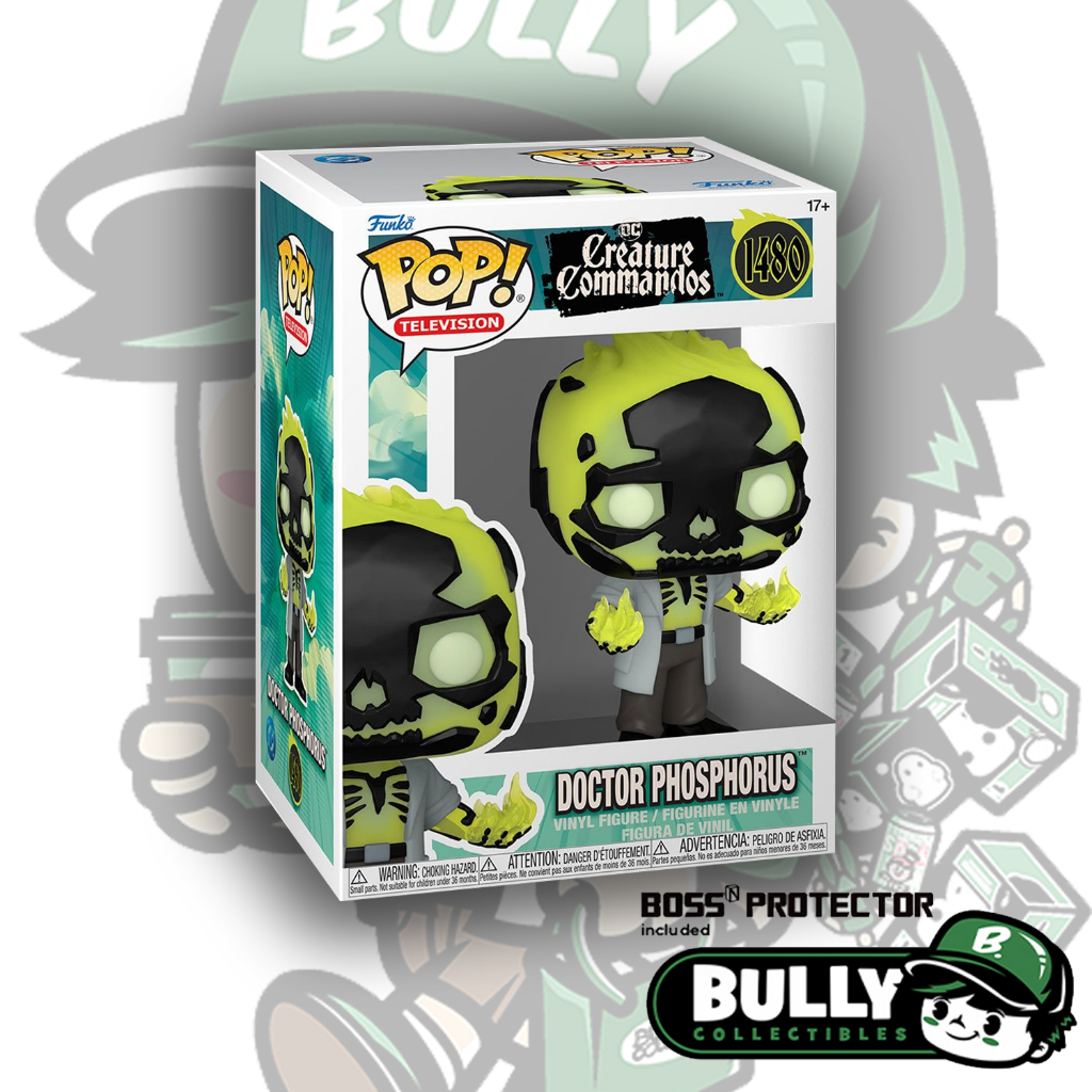 Funko POP! Television: Creature Commandos - Doctor Phosphorus 1480 With ...