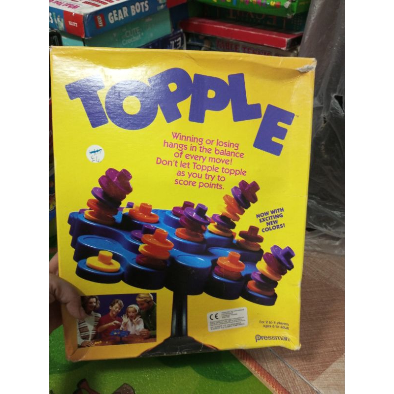 Pressman Toys Original Topple Boardgame | Shopee Philippines