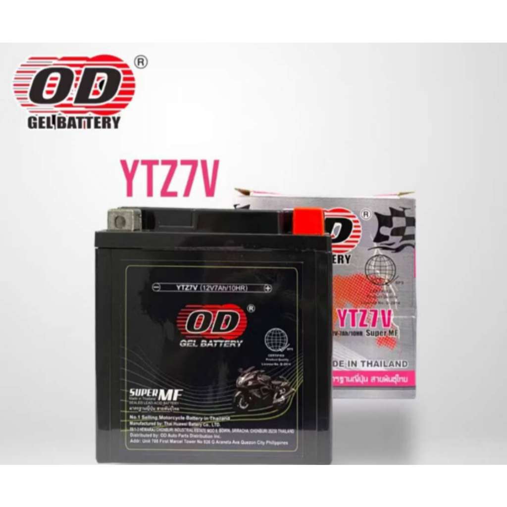 OD BATTERY YTZ7V (AEROX V1 ) YTZ8V ( N MAX ) | Shopee Philippines