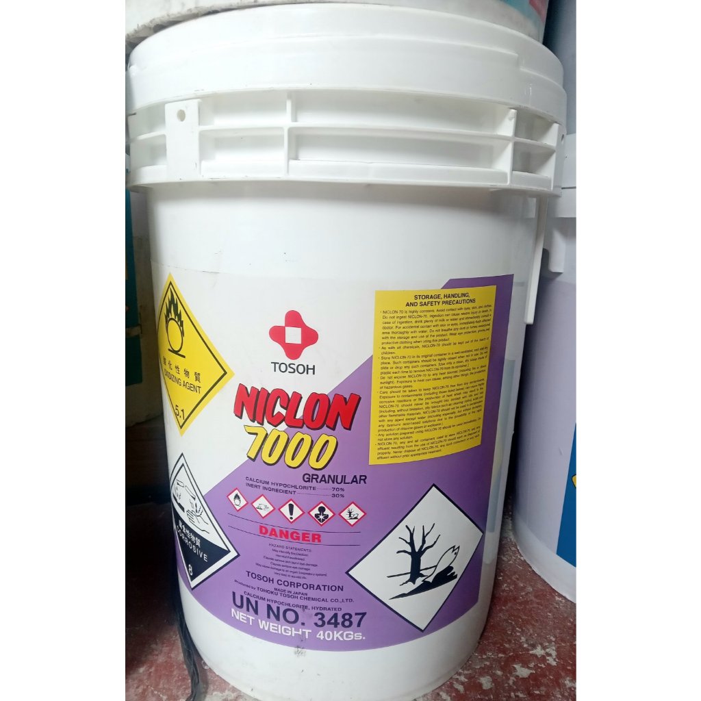 45kgs Niclon 70% (Japan Chlorine) by Everlight | Shopee Philippines