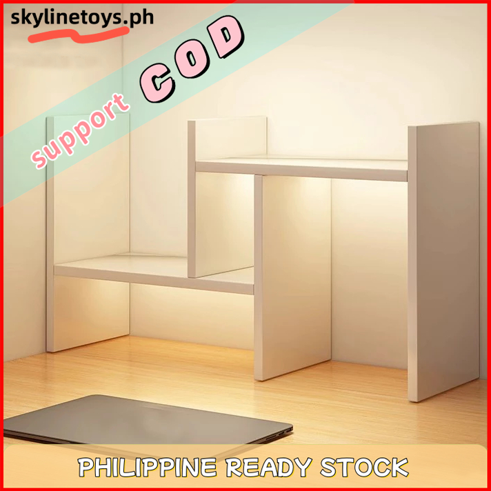 COD Desktop Rack Tabletop Adjustable Bookshelf Multi-layer Shelf ...