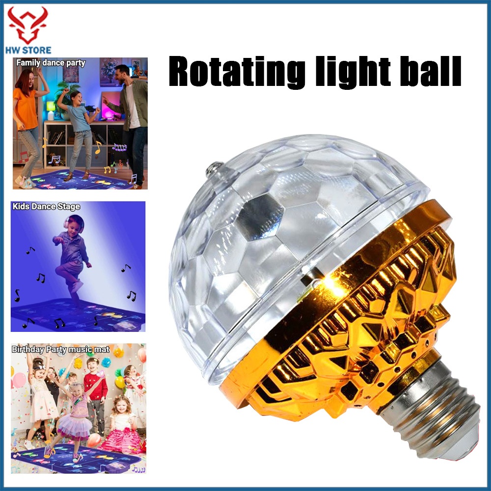 Colorful Rotating Light Bulb KTV LED Color Flashing Stage Room Dancing ...