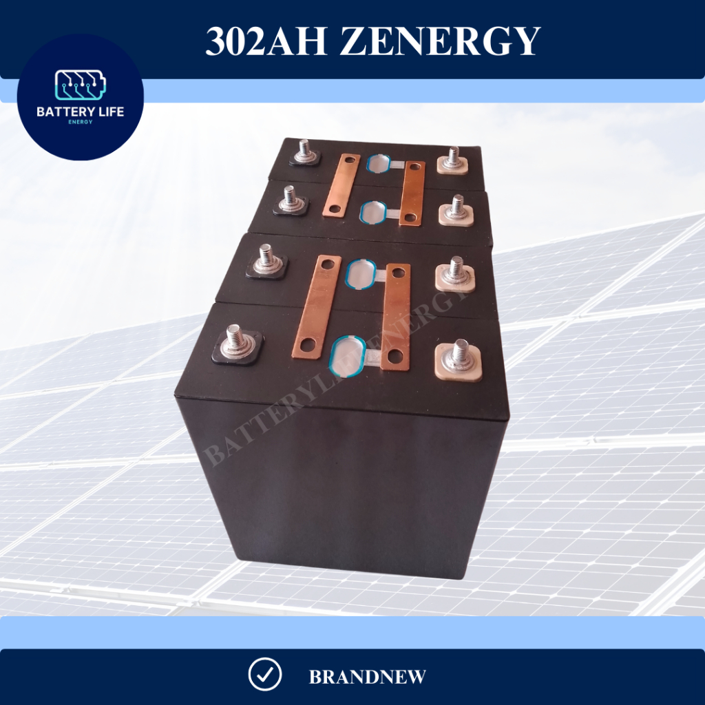 BRANDNEW 302AH ZENERGY 3.2V - LIFEPO4 BATTERY | Shopee Philippines