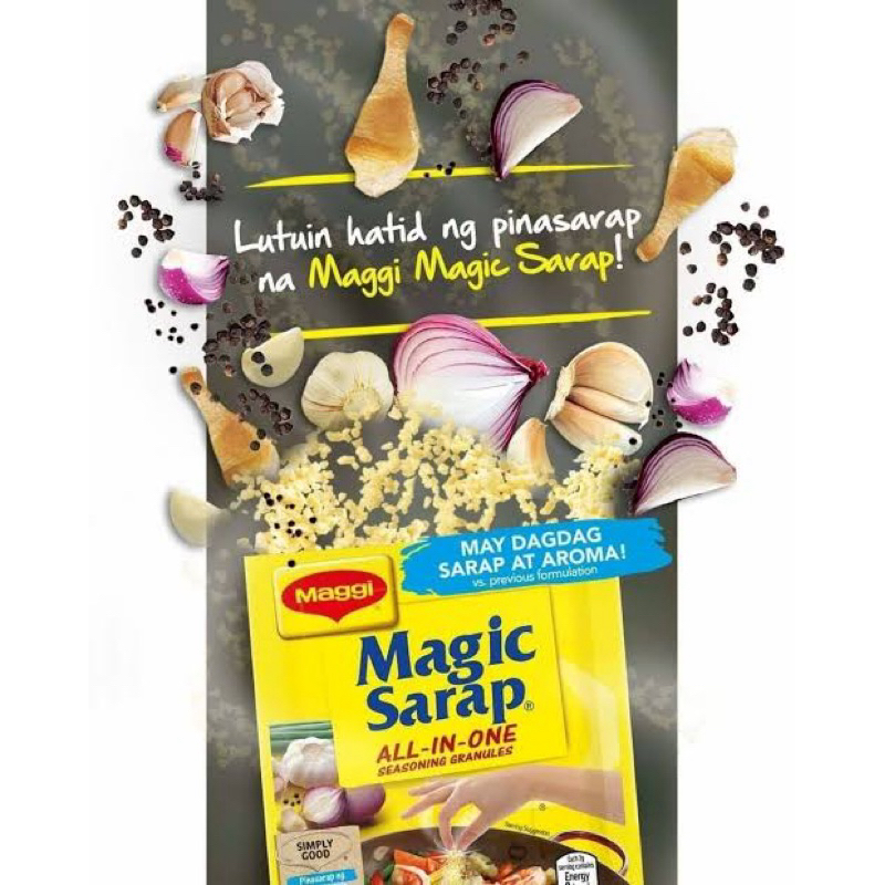 Maggi Magic Sarap All-In-One Seasoning Granules 55g x 100pcs Per Box ...