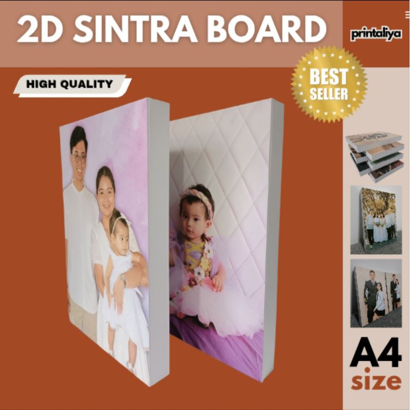 PERSONALIZED 2D Sintra Board PICTURE | A4 Size 8.3x11.7" | printaliya ...