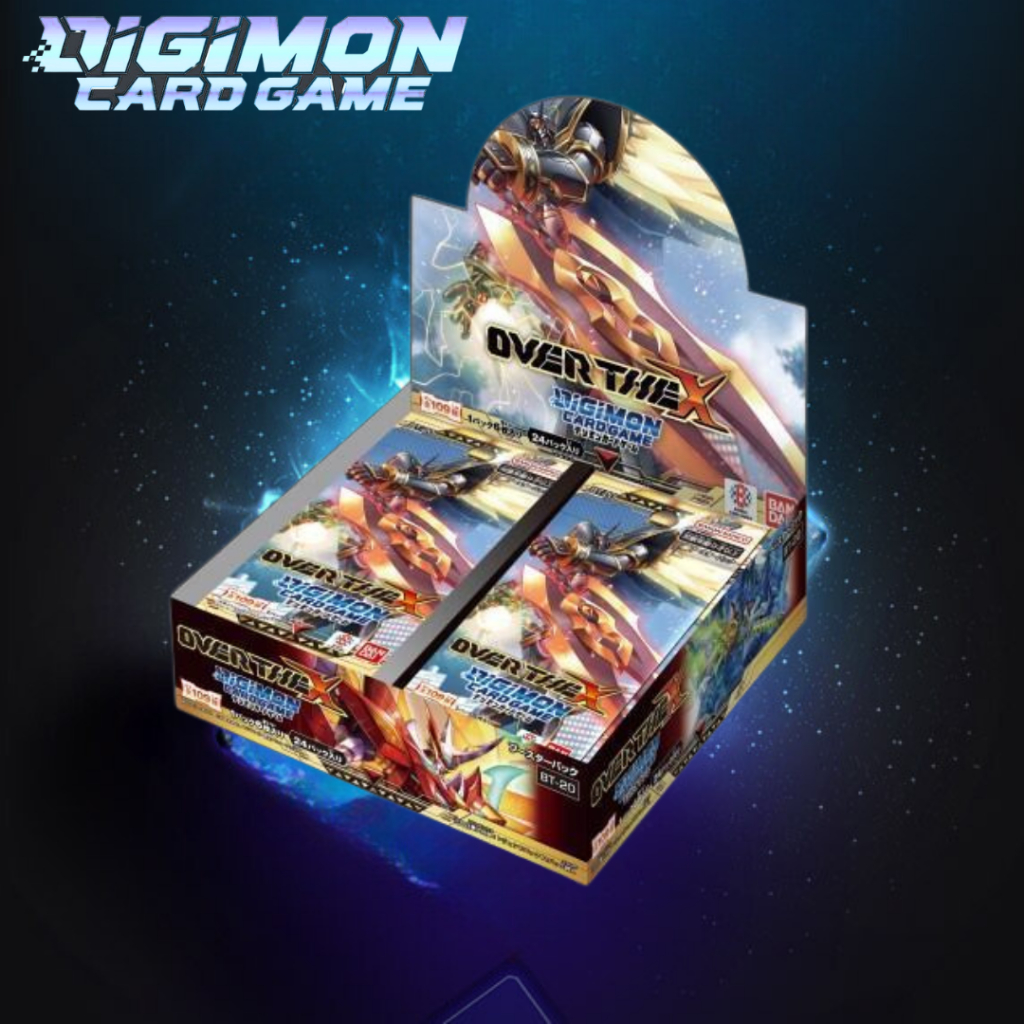 BANDAI Digimon Card Game Booster Pack OVER THE X [BT-20] (BOX) 24 packs ...