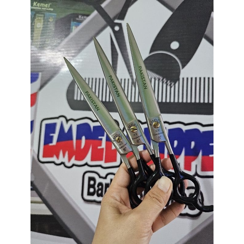 New Pakistan Barber Scissors size 8" Stainless steel, ice Tempered ...