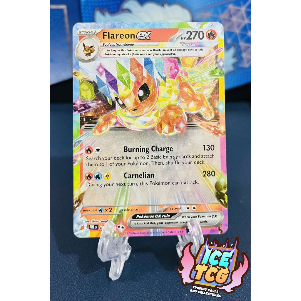 Flareon ex - 014/131 - Ultra Rare (PRE) | Shopee Philippines