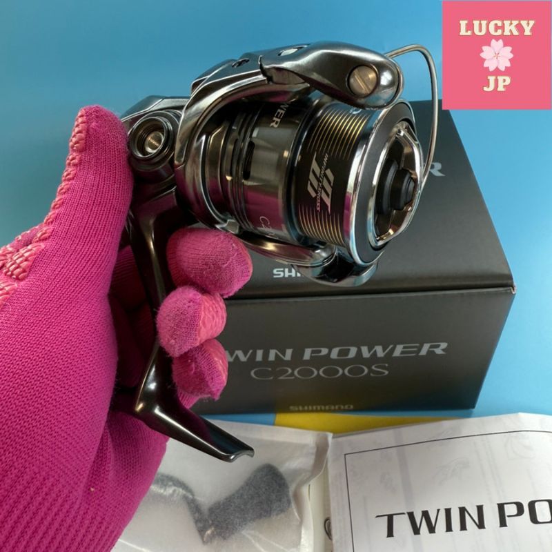 SHIMANO Spinning Reel 24 Twin Power C3000SHIMANO Spinning Reel 24 Twin Power C2000S,2500SHG ...