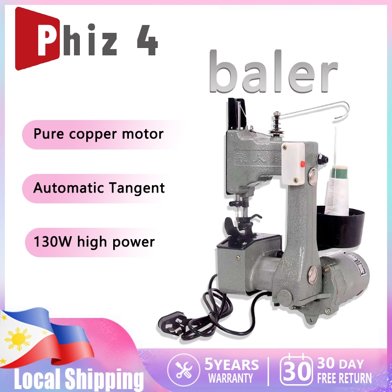 Household portable electric baler, rice bag, snakeskin paper bag, small ...