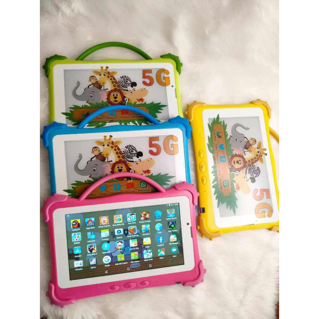 Android smart kids tablet e8GB Dual Sim Tablet 7 inches | Shopee ...
