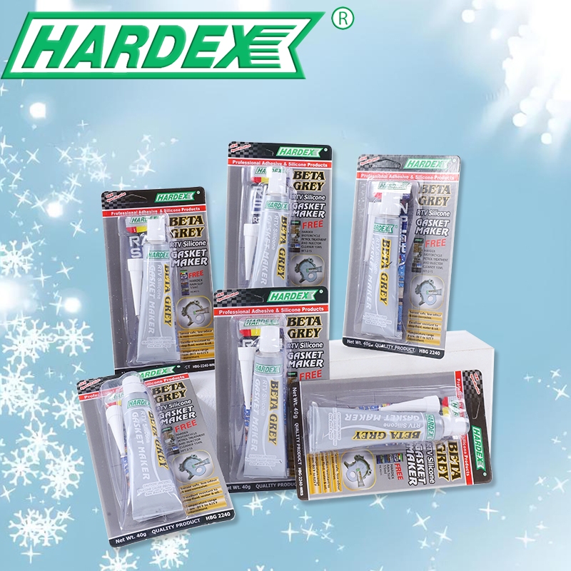 HARDEX BETA GRAY RTV Silicone GASKET MAKER 40g Grey Silicone High ...