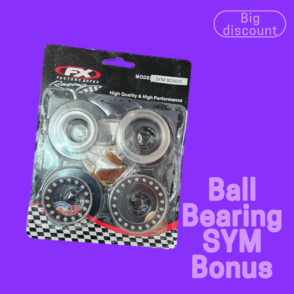 Ball Bearing / T Post Bearing SYM Bonus 100/110 | Shopee Philippines