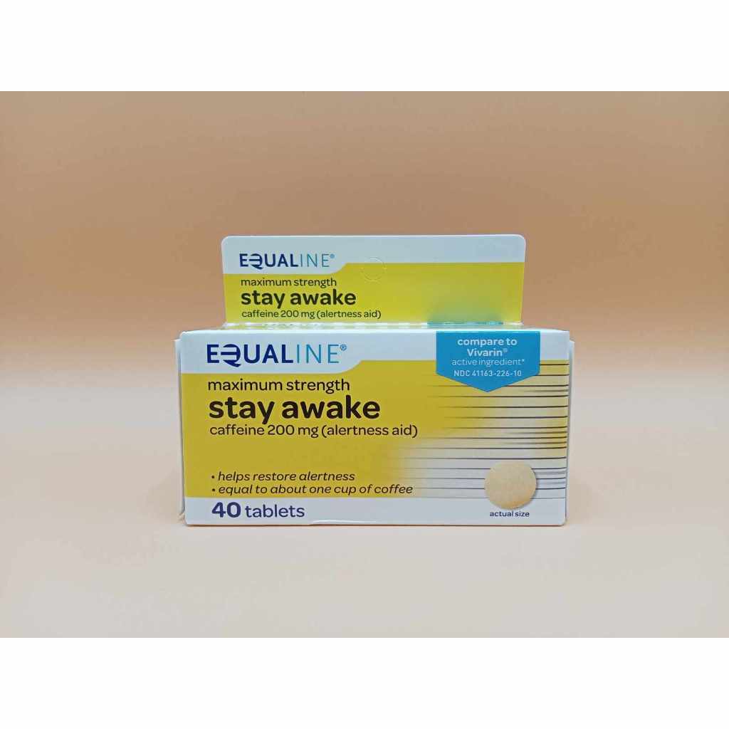 Equaline Stay Awake Maximum Strength (40 tablets ) | Shopee Philippines