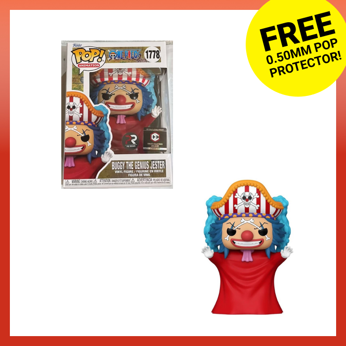 Animation One Piece Buggy The Genius Jester #1778 (Pre Release Sticker ...