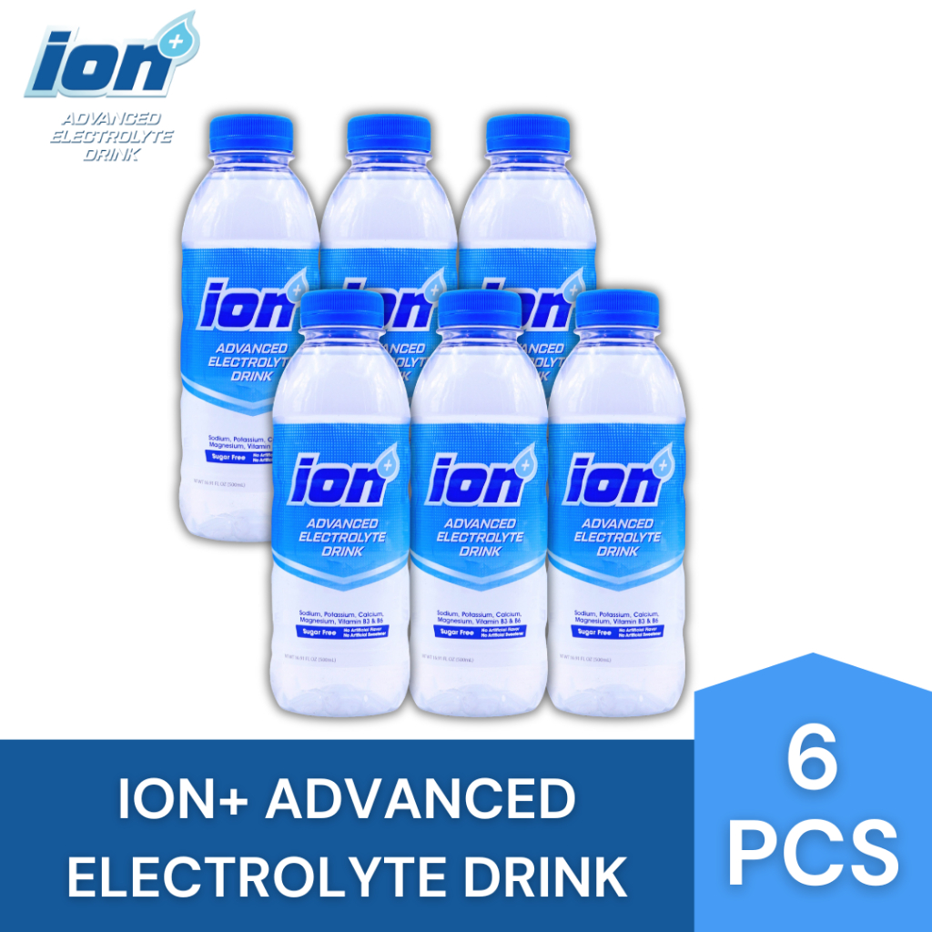 ION Advanced Electrolyte Drink 500ml [x6] | Shopee Philippines