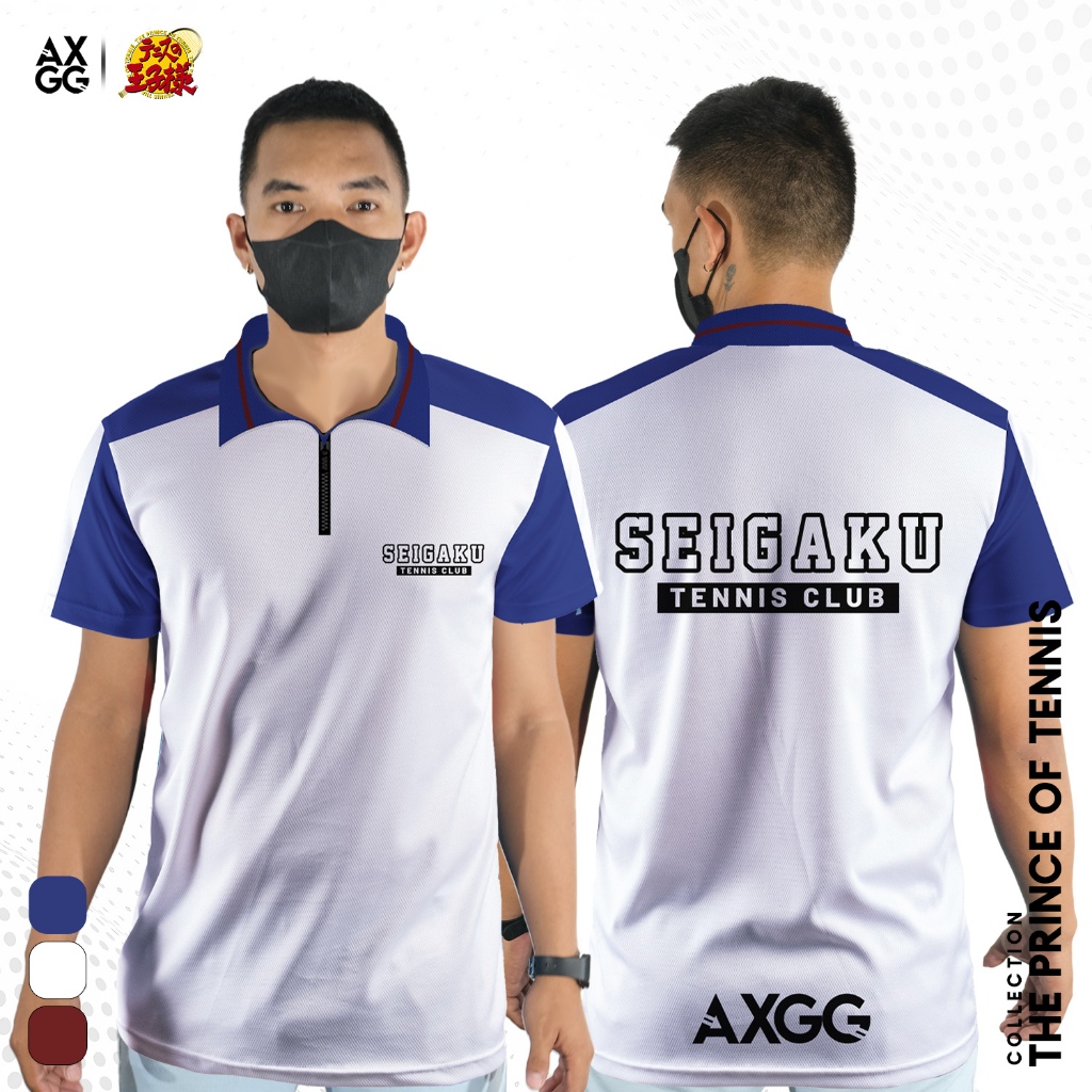 AXGG ' The Prince of Tennis ' Anime Polo Shirt | Shopee Philippines