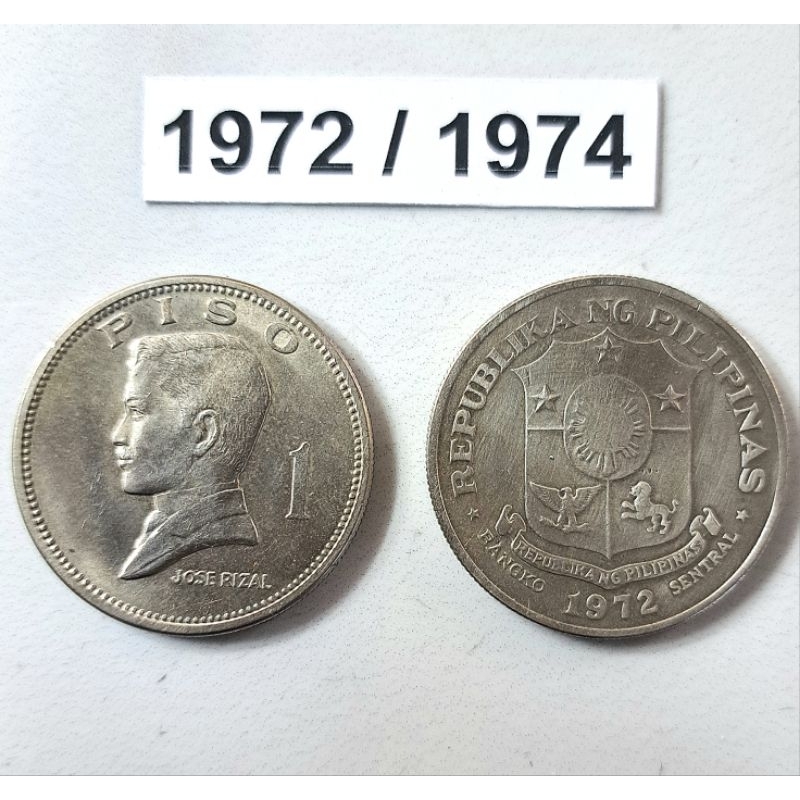 Piso 1972/74 Collectible Philippine Coins | Shopee Philippines