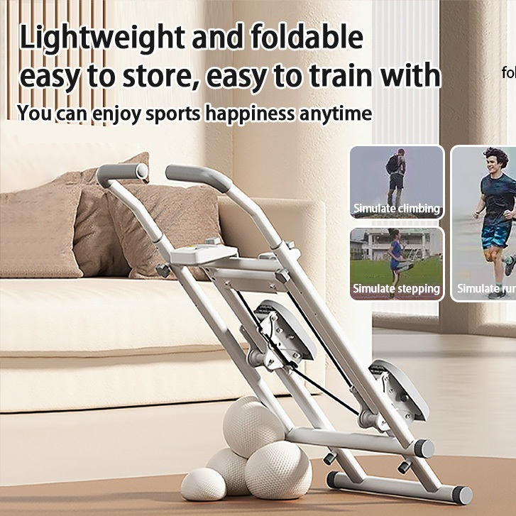 Foldable Vertical Climbing Machine Stair Master Stepper for Cardio ...