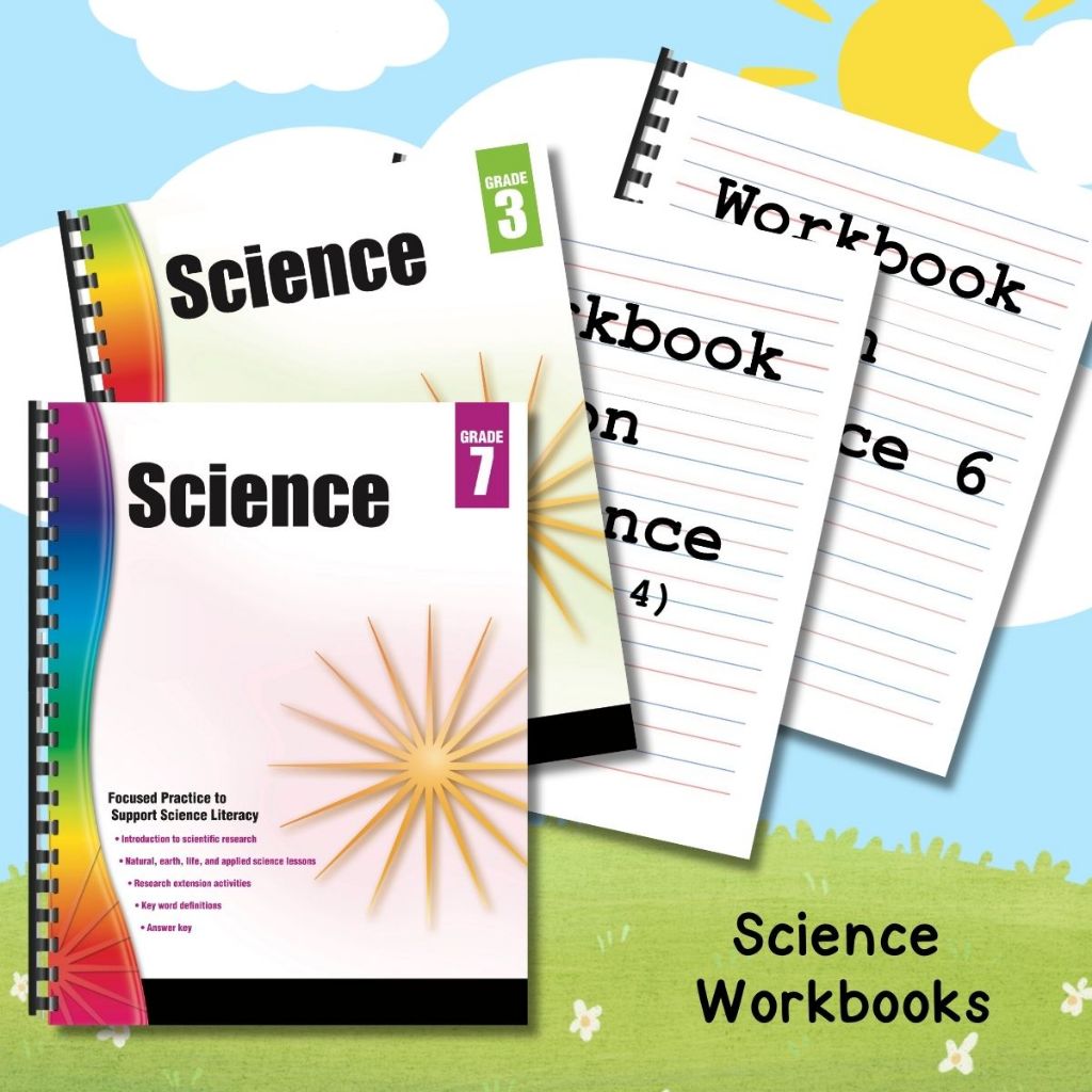 Science Workbook GRADE 3,4,5,6,7 | Shopee Philippines