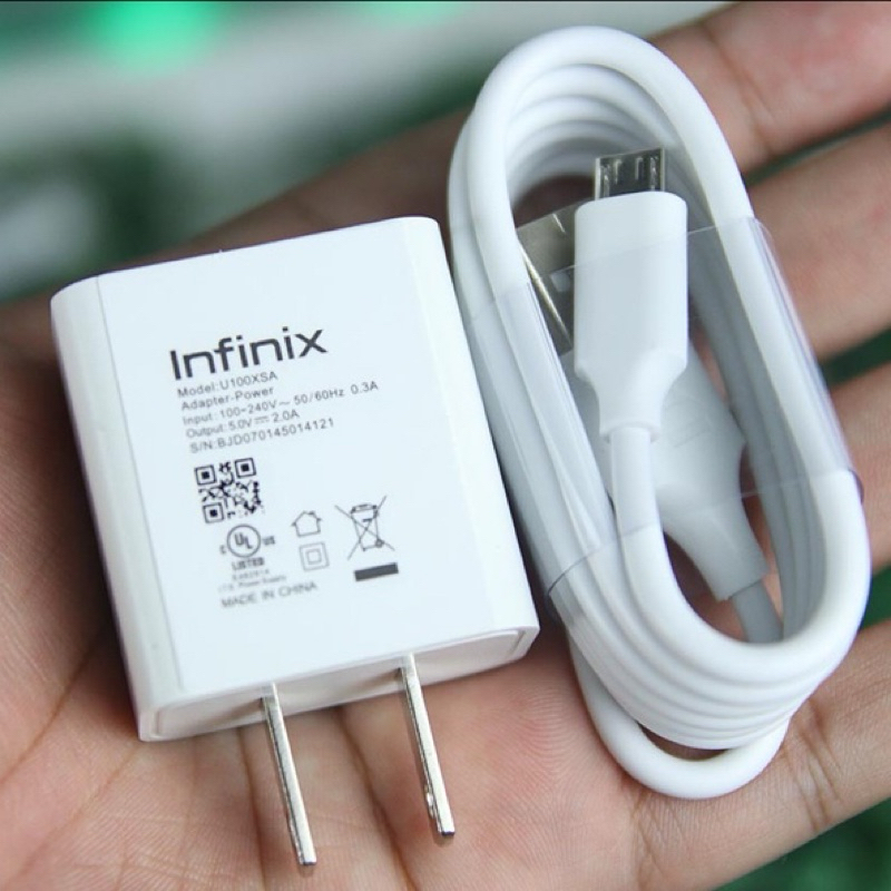 100%Tecno /Infinix Fast Charging Travel Charger Micro USB Cable U100TSA ...