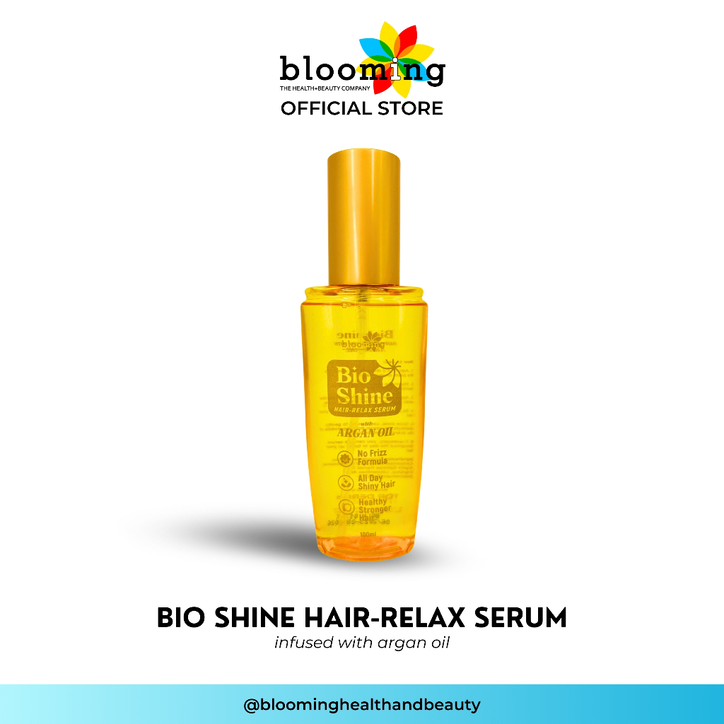Blooming Bio Shine Hair-Relax Serum with Argan Oil 100ml (1 pc ...