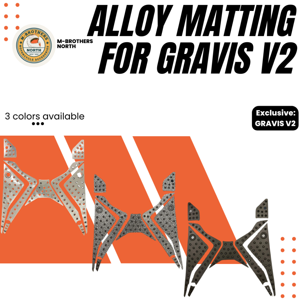 YAMAHA MIO GRAVIS V2 ALLOY/POWDER COATED FOOTBOARD MATTING | Shopee ...
