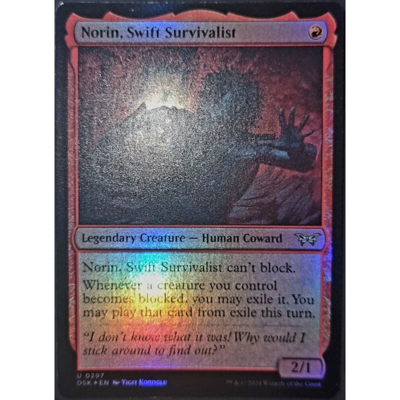 MTG Norin, Swift Survivalist DSK (Foil/Nonfoil) | Shopee Philippines