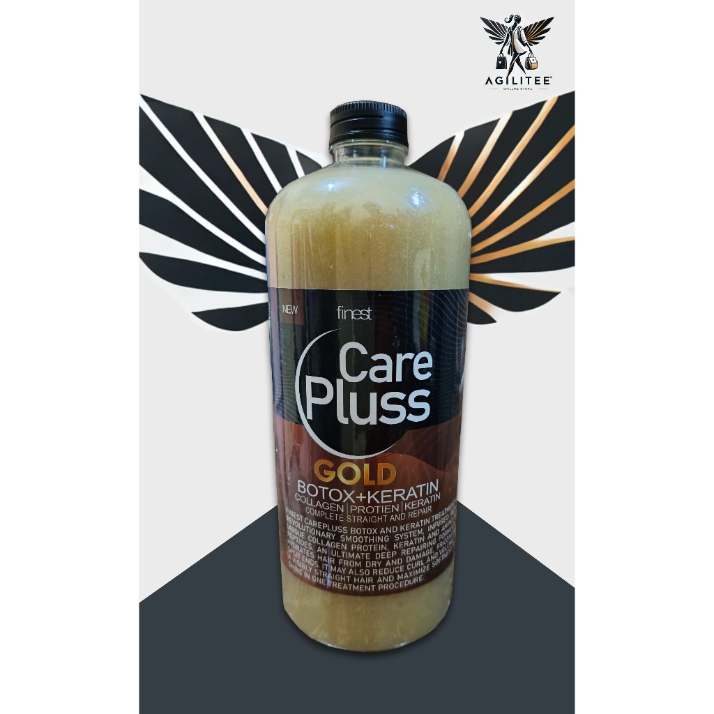 Carepluss Gold Hair Botox plus Keratin Complete Straight and Repair ...
