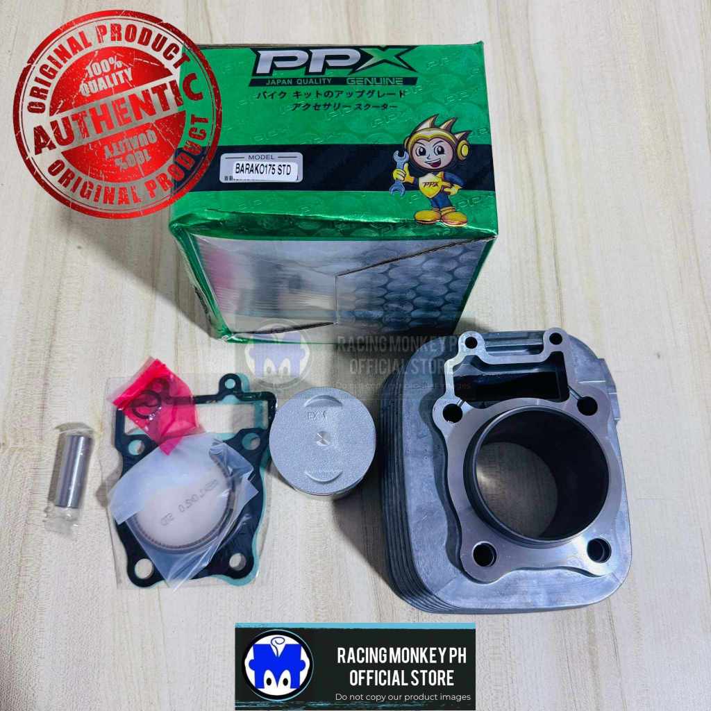 Cylinder Block Set Standard Size With Valve Pocket 65mm (Barako 175/BC ...