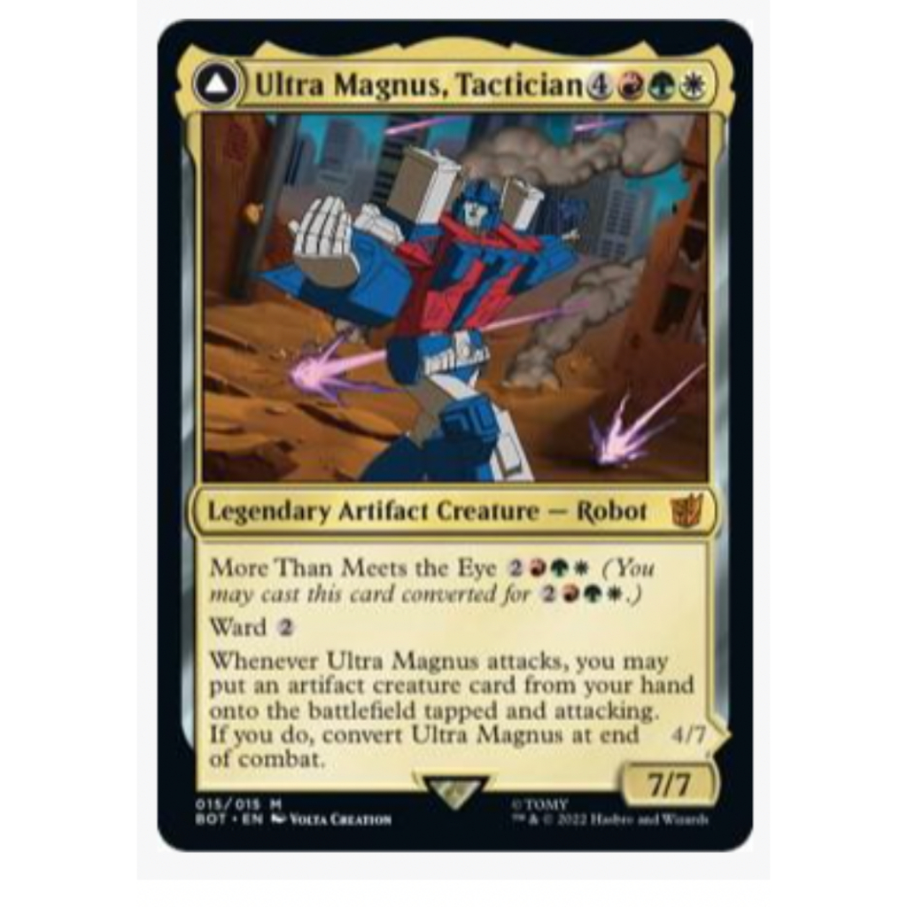 Ultra Magnus, Tactician - Universes Beyond: Transformers (BOT) | Shopee ...
