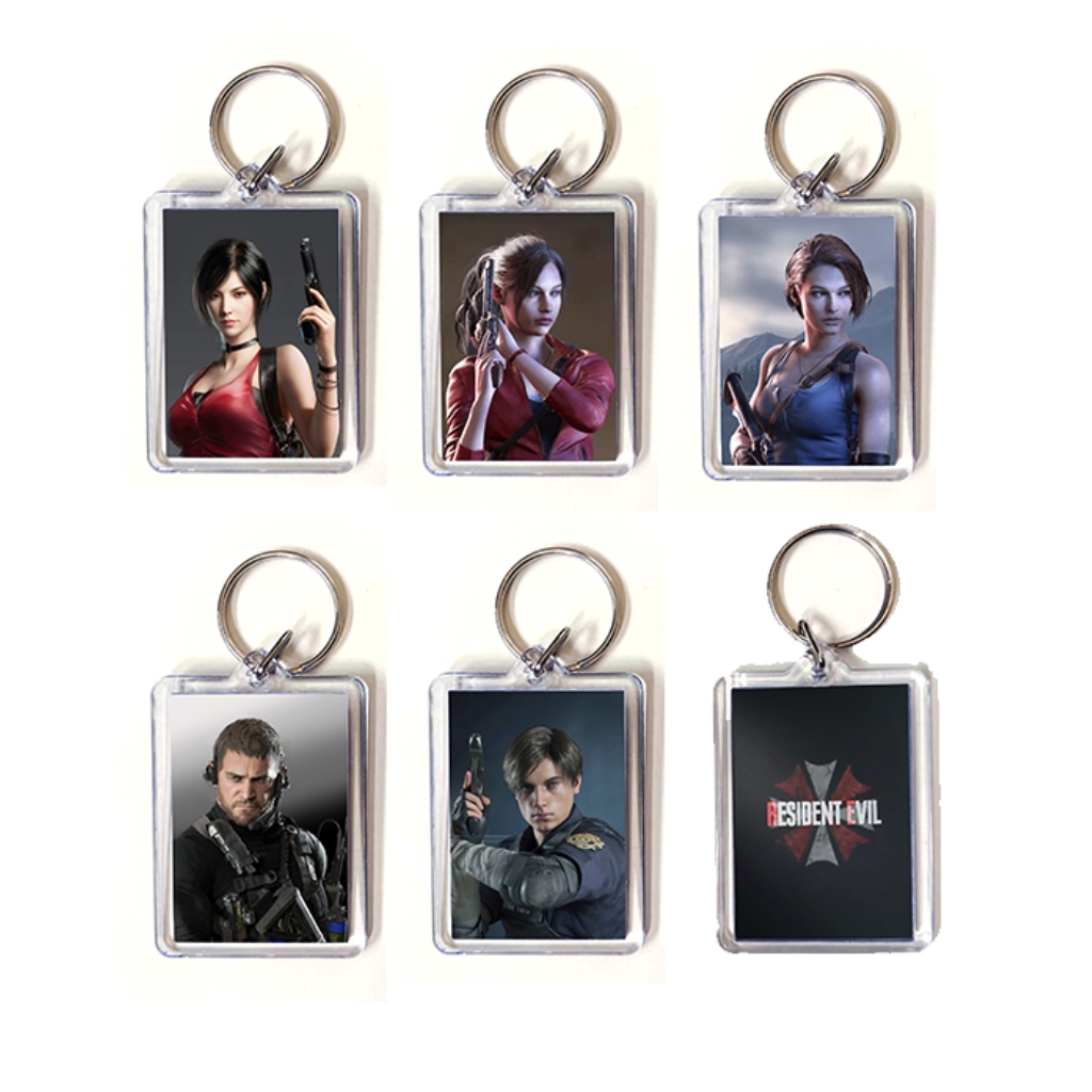 Mix n' Match Resident Evil Keychain Souvenir | Shopee Philippines