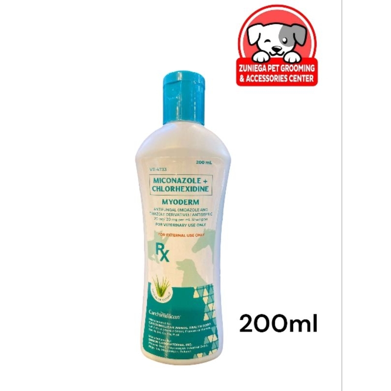 Myoderm Medicated Shampoo for Dogs 200ml | Shopee Philippines