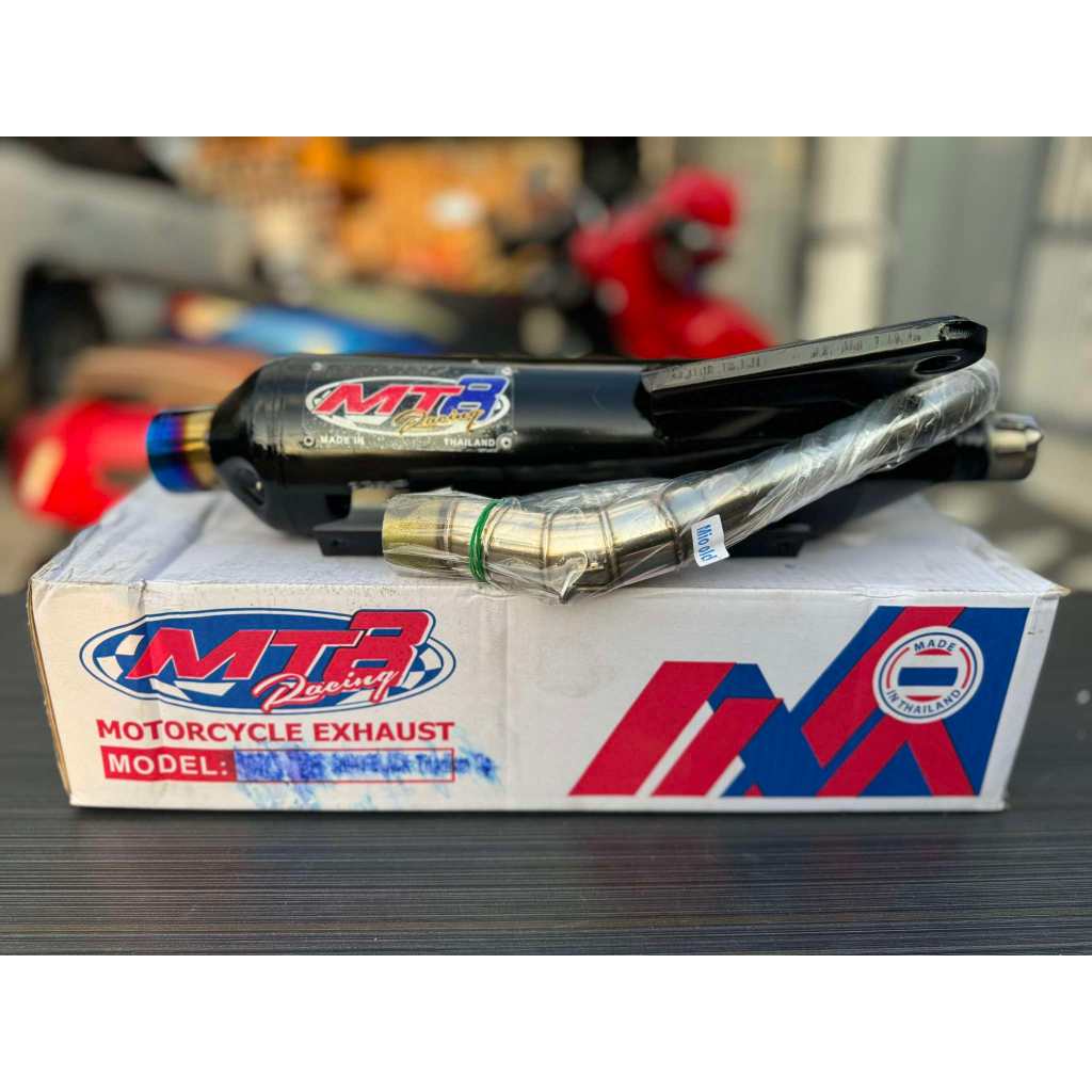 MT8 PIPE TITANIUM TIP NMAX / AEROX / PCX / BEAT / M3 / FAZZIO / SOULTY ...